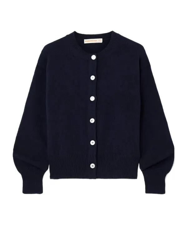Daughter Woolen Knitted Cardigan