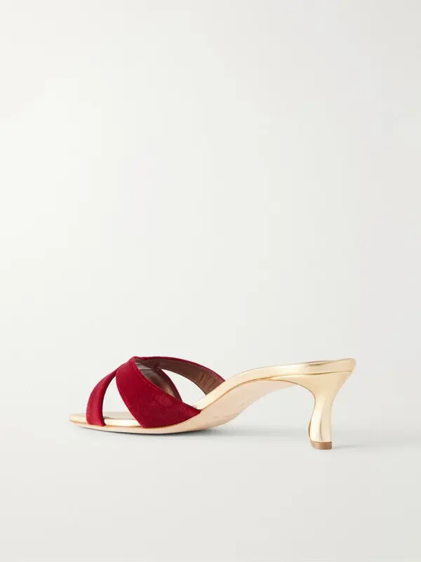 Manolo Blahnik Minimalist Handmade Sandals