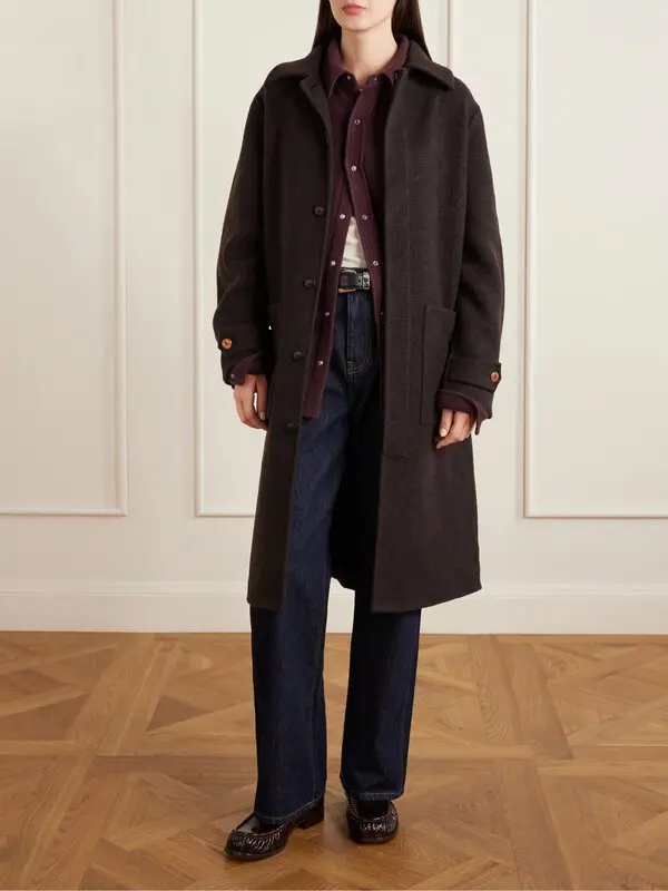 GOD'S TRUE CASHMERE Minimal Single-breasted Coat