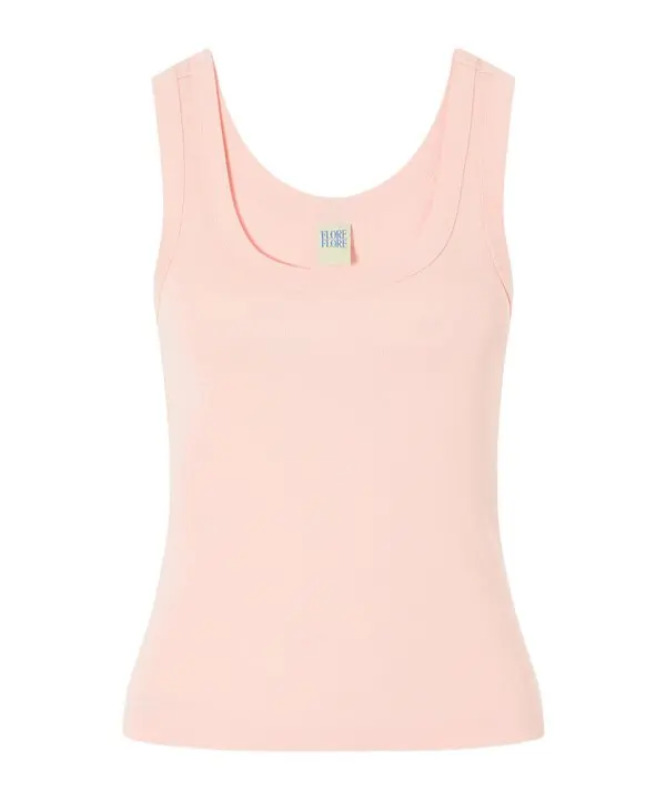 FLORE FLORE Cotton-jersey Tank