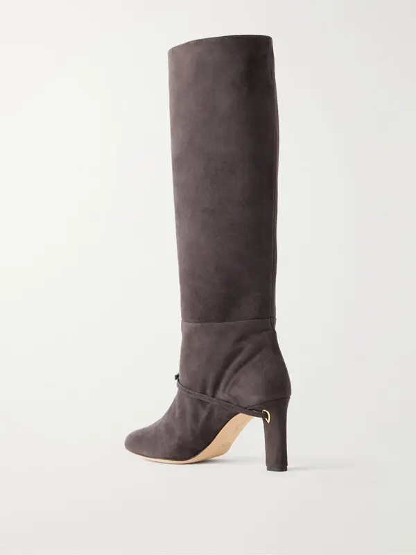 Jennifer Chamandi Suede Knee-high Boots