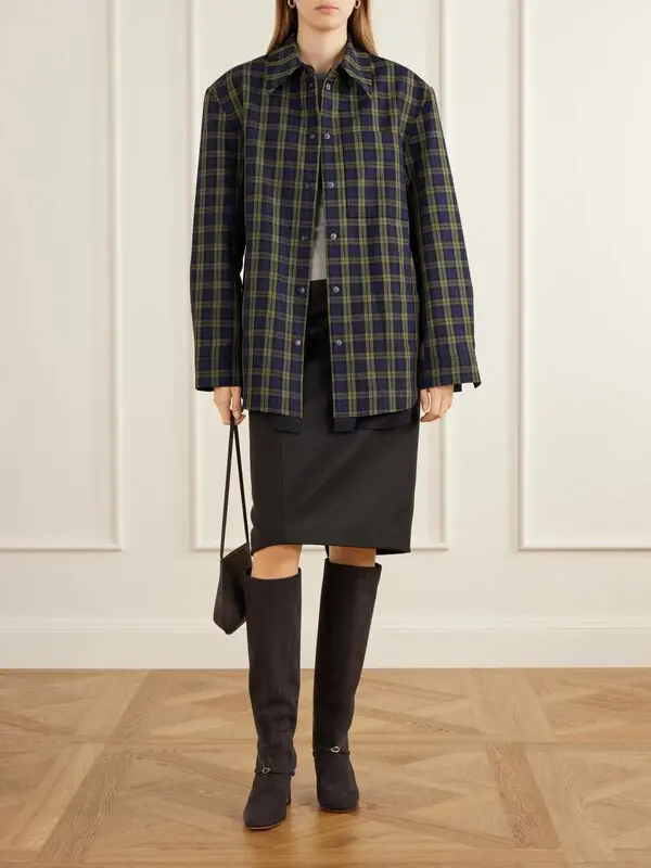 Jennifer Chamandi Suede Knee-high Boots
