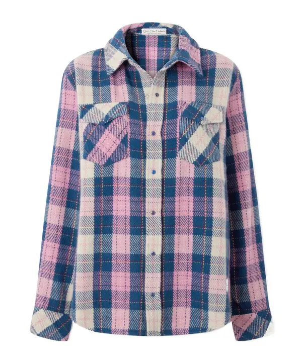 GOD'S TRUE CASHMERE Checked Cashmere Shirt - No