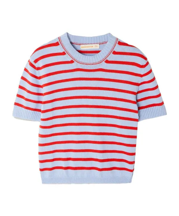 Daughter Striped Organic Cotton Top