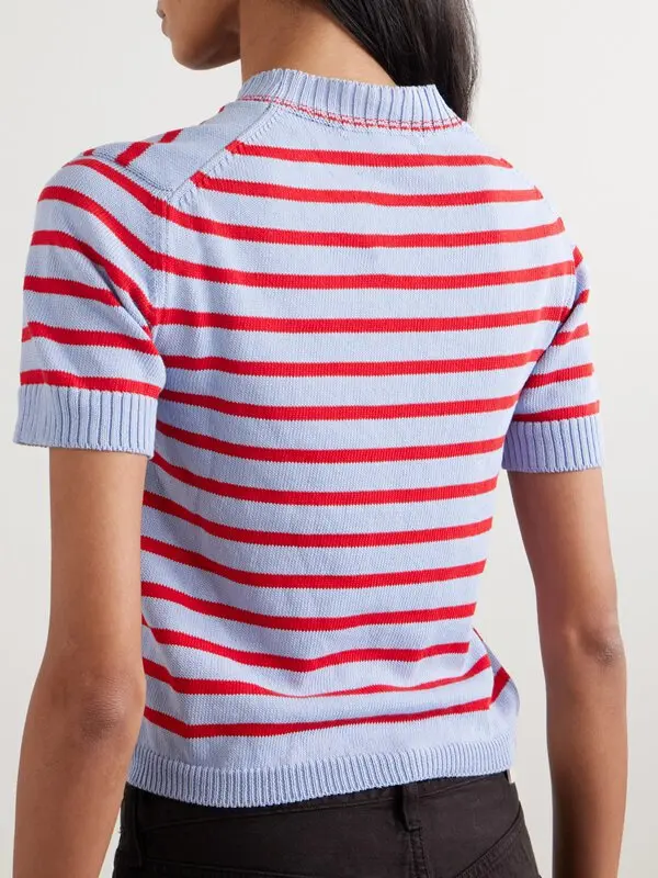 Daughter Striped Organic Cotton Top