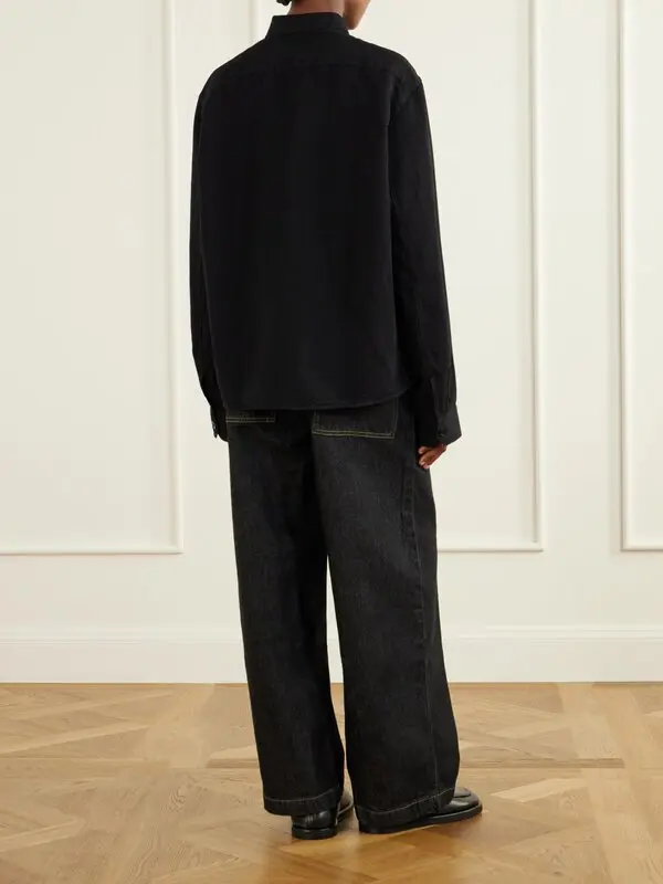 Studio Nicholson Cotton And Linen-blend Shirt
