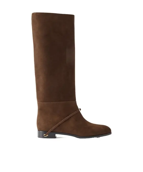 Jennifer Chamandi Suede Knee-high Boots