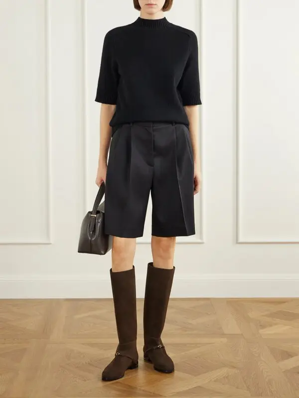 Jennifer Chamandi Suede Knee-high Boots