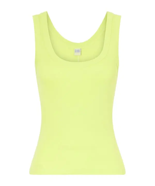 FLORE FLORE Cotton-jersey Tank Top
