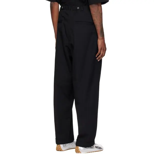 Mihara Yasuhiro Casual Trousers With Belt Loops