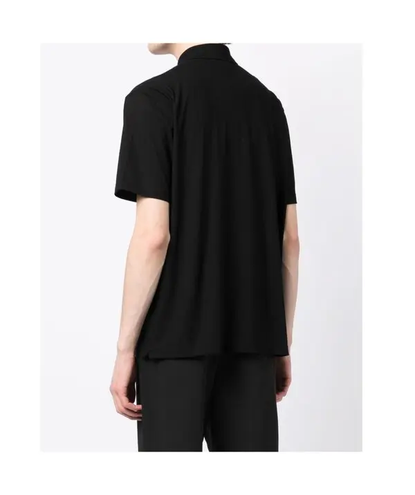 Herno Short-sleeved Polo Shirt - Black