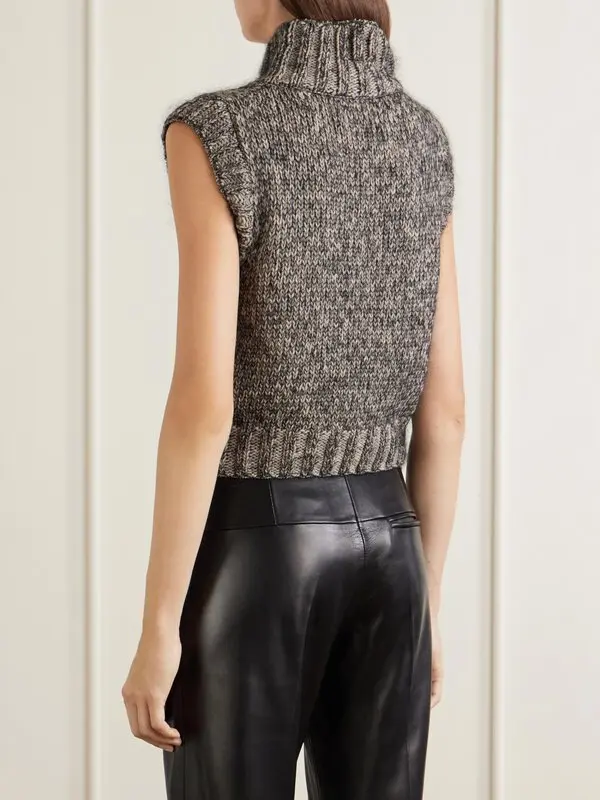Khaite Blended Multicolor Knit Vest
