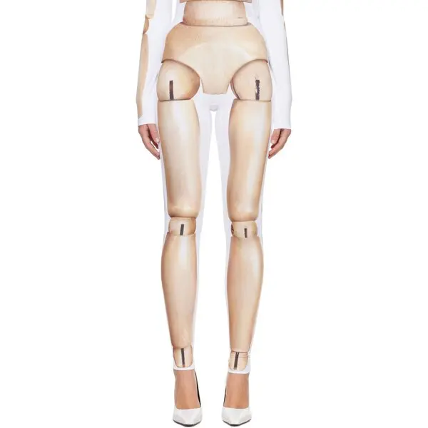 JEAN PAUL GAULTIER Stretchy Knit Leggings