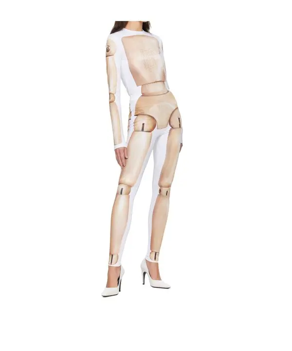 JEAN PAUL GAULTIER Stretchy Knit Leggings