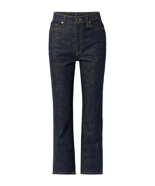 Khaite High-waisted Straight-leg Jeans