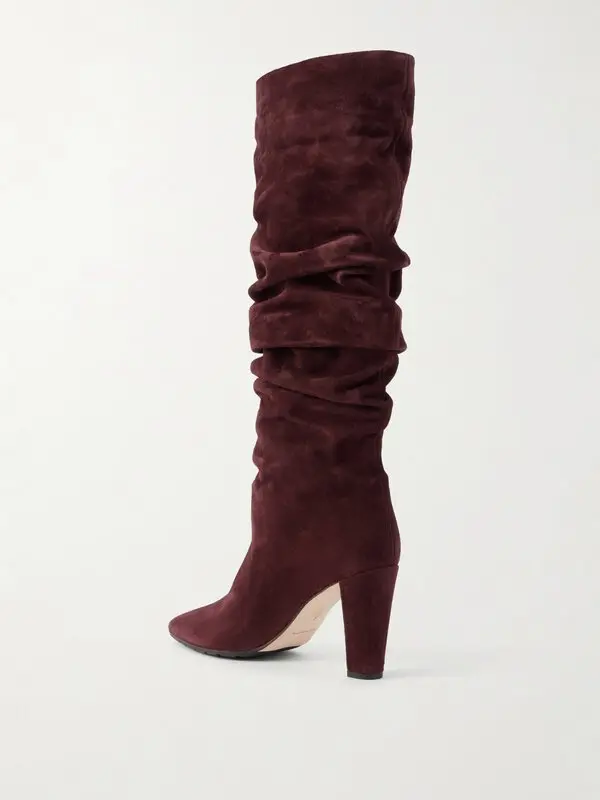 Manolo Blahnik Minimalist Leather Ankle Boots