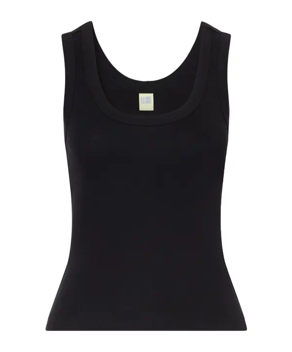 FLORE FLORE Organic Cotton-jersey Tank Top
