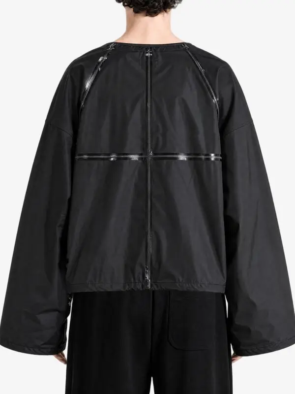 THUG CLUB Logo-detail Zip-up Jacket