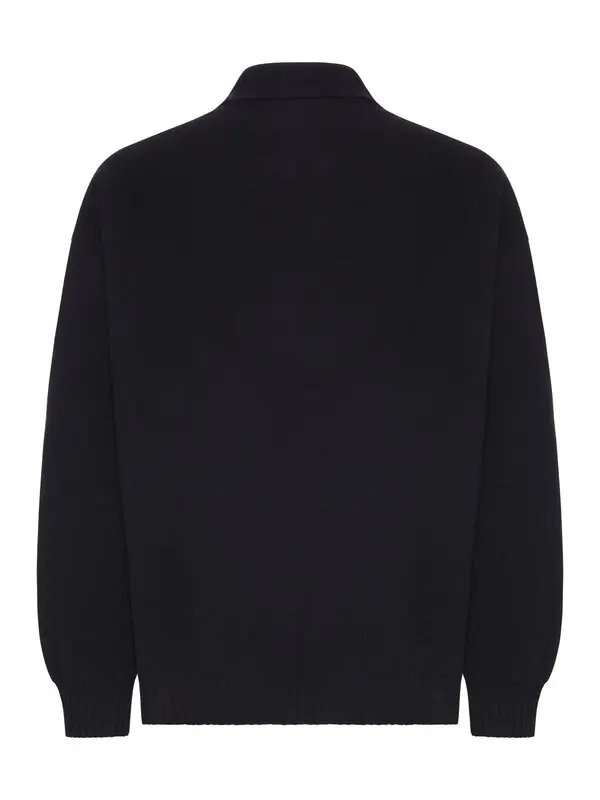 ROBERTO COLLINA Half-zip Chest-pocket Sweater