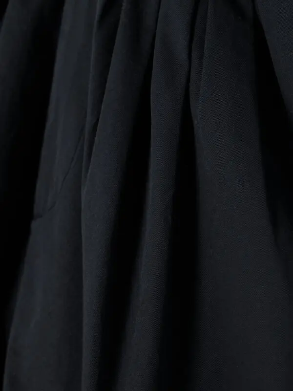 DÔEN Pleated Organic Cotton-poplin Shorts