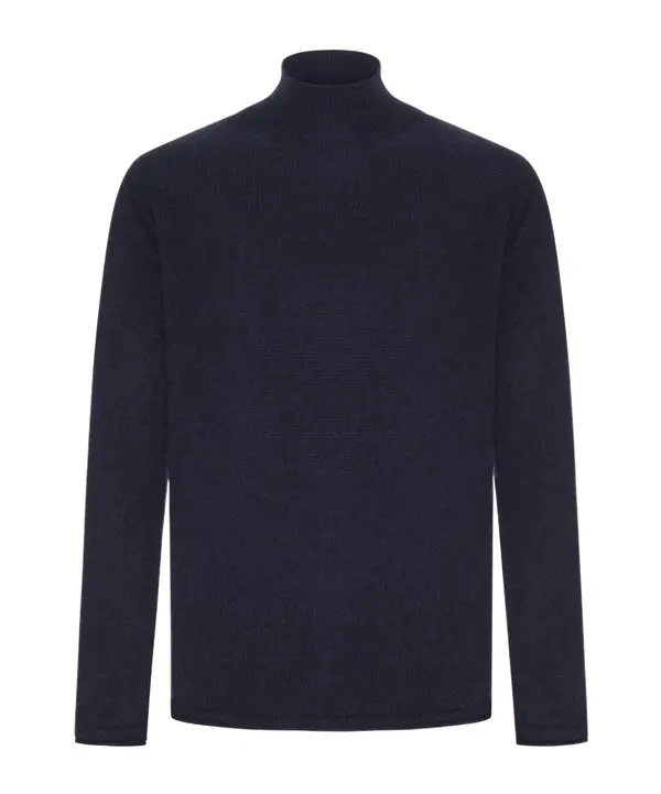 ROBERTO COLLINA Mock-neck Knitted Jumper
