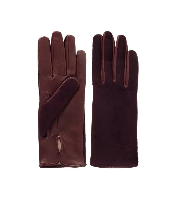 Nour Hammour Leather Gloves