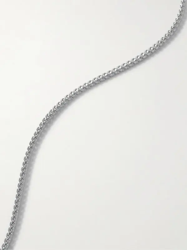 JACQUES MARIE MAGE Silver-plated Tigers Eye Necklace