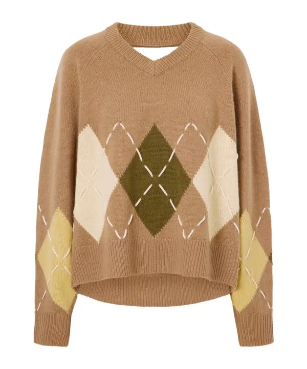 Arch4 Argyle Cashmere Sweater