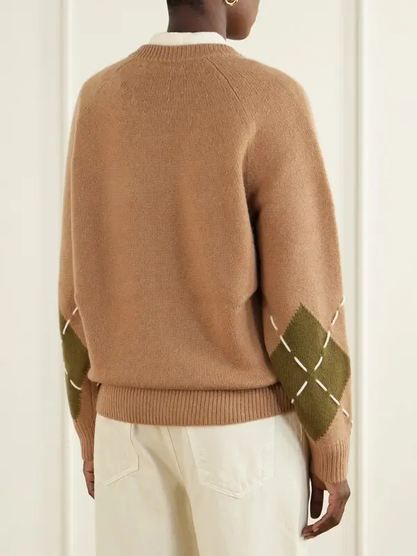 Arch4 Argyle Cashmere Sweater