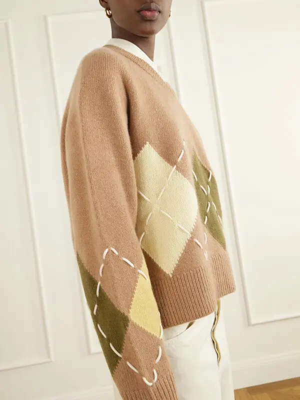 Arch4 Argyle Cashmere Sweater
