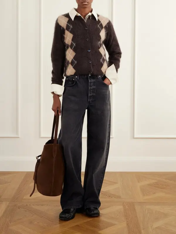 Arch4 Brushed Cashmere Cardigan - No