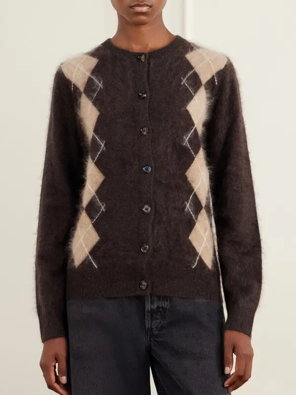 Arch4 Brushed Cashmere Cardigan - No