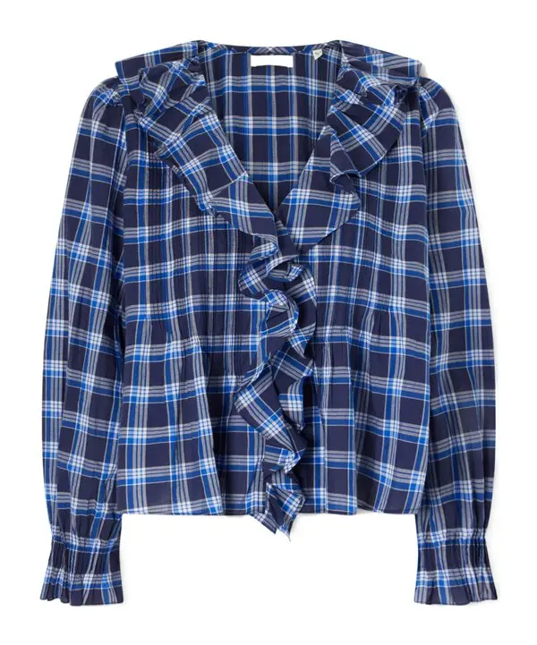 DÔEN Organic Cotton Gathered Shirt