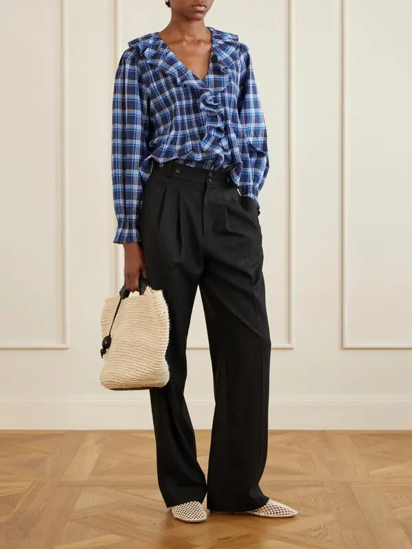 DÔEN Organic Cotton Gathered Shirt