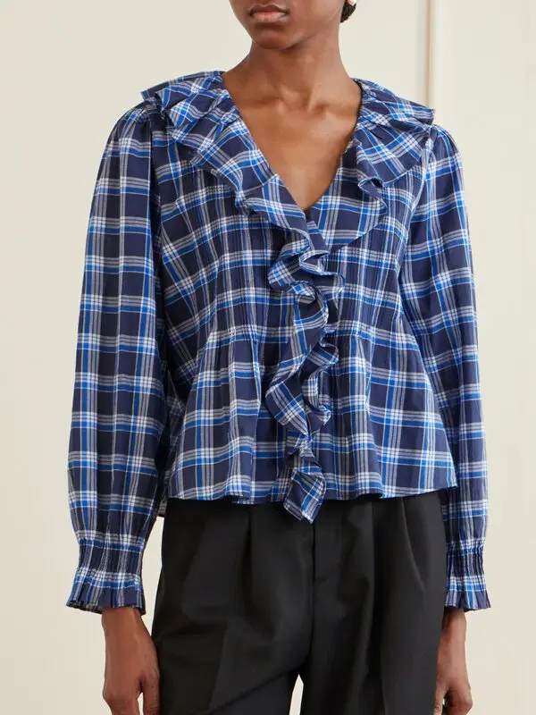 DÔEN Organic Cotton Gathered Shirt