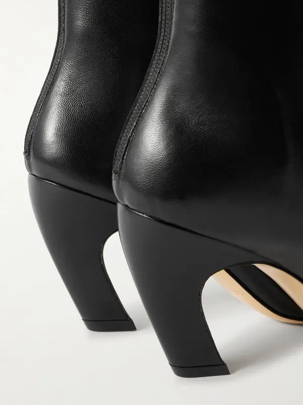 Le Monde Beryl Leather Ankle Boots