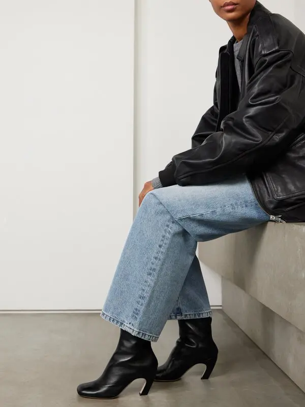 Le Monde Beryl Leather Ankle Boots
