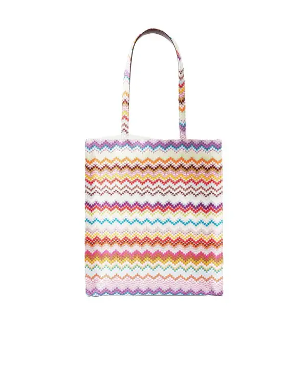 Missoni Striped Lurex Tote