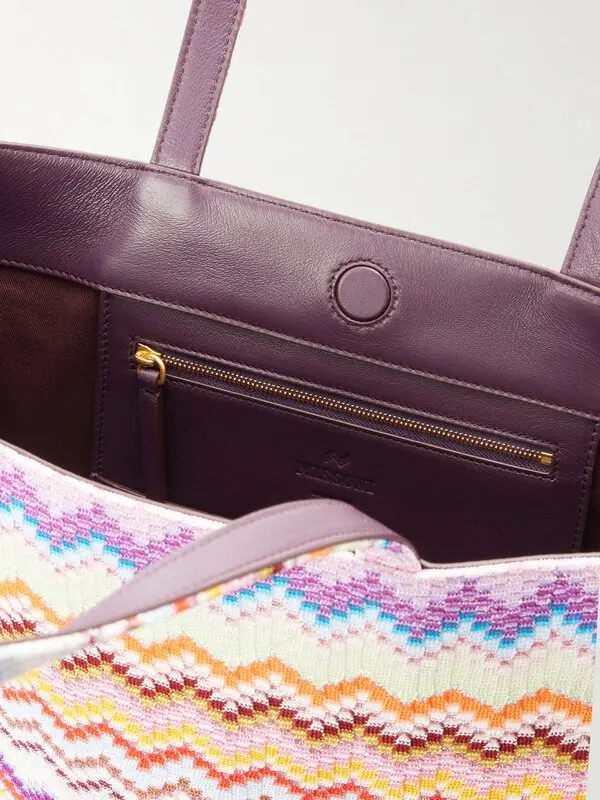 Missoni Striped Lurex Tote