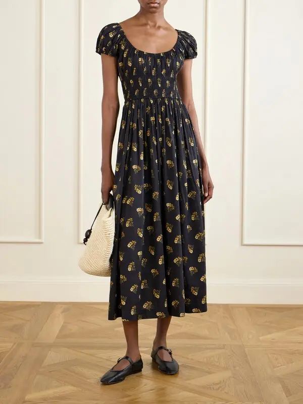 DÔEN Printed Dress