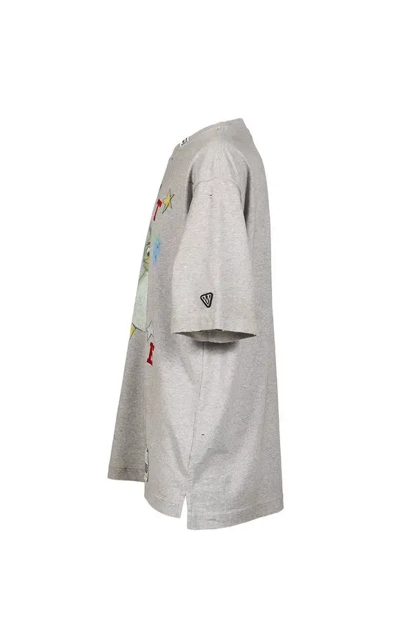Mihara Yasuhiro Leon Doodle Printed T-shirt