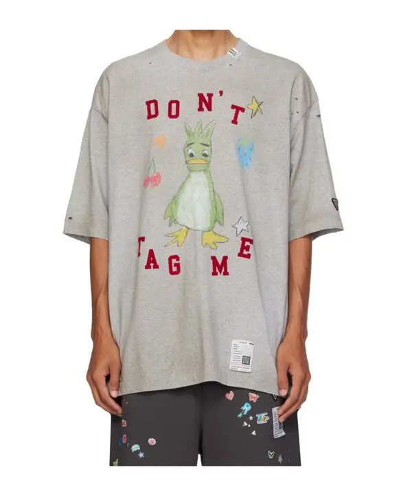 Mihara Yasuhiro Leon Doodle Printed T-shirt