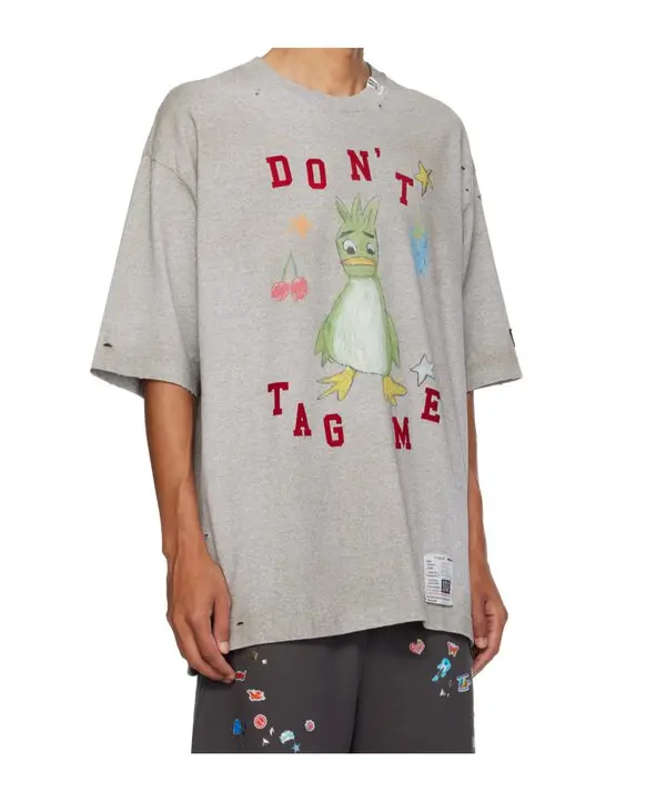 Mihara Yasuhiro Leon Doodle Printed T-shirt