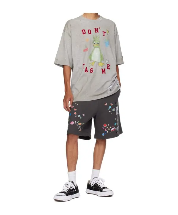 Mihara Yasuhiro Leon Doodle Printed T-shirt