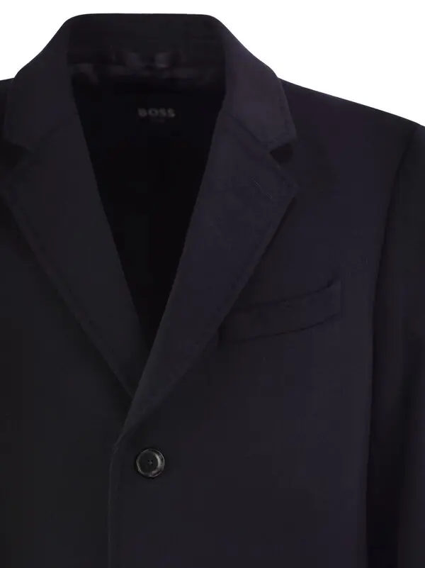 BOSS Recycled Wool And Cashmere Coat