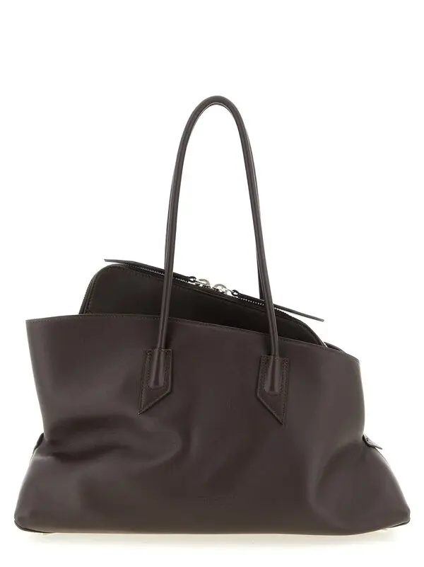 Attico La Passeggiata Medium' Shoulder Bag - Brown