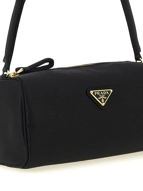 Prada Triangle Logo Shoulder Bag