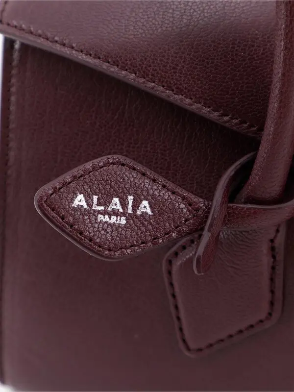 Alaïa Le Teckel Flap Leather Handbag - Multicolor