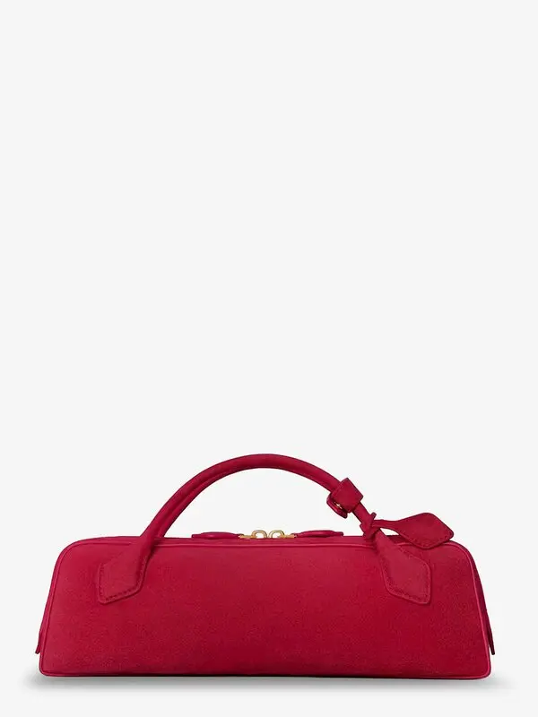 Alaïa Teckel Clutch Suede Handbag - Multicolor