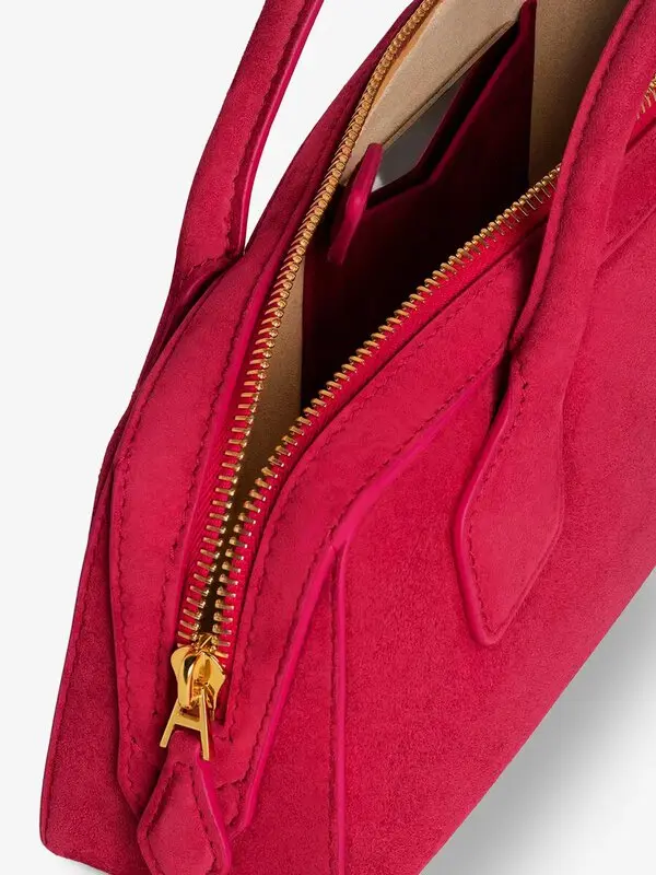 Alaïa Teckel Clutch Suede Handbag - Multicolor